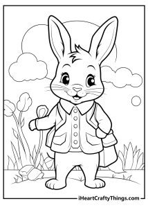 Peter Rabbit Coloring Pages (100% Free Printables)
