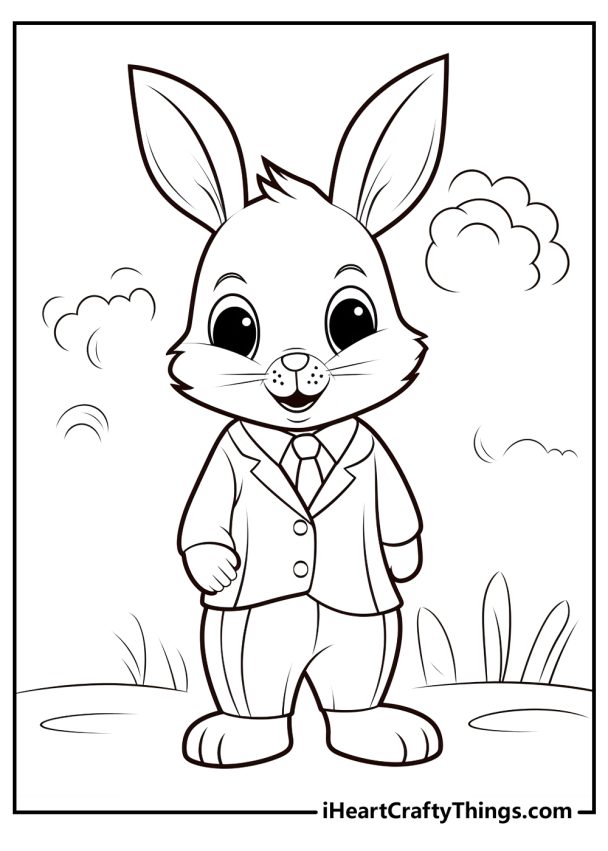 Peter Rabbit Coloring Pages (100% Free Printables)