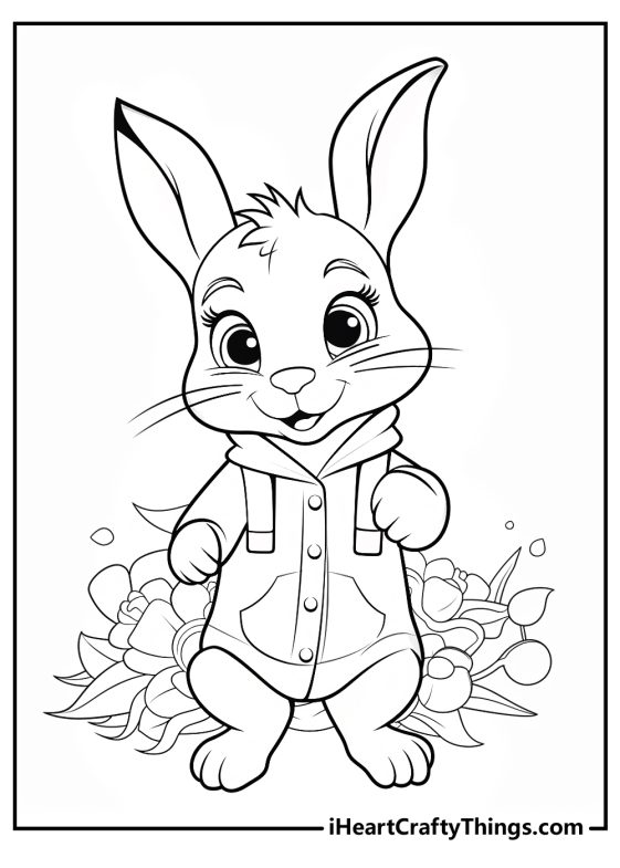 Peter Rabbit Coloring Pages (100% Free Printables)
