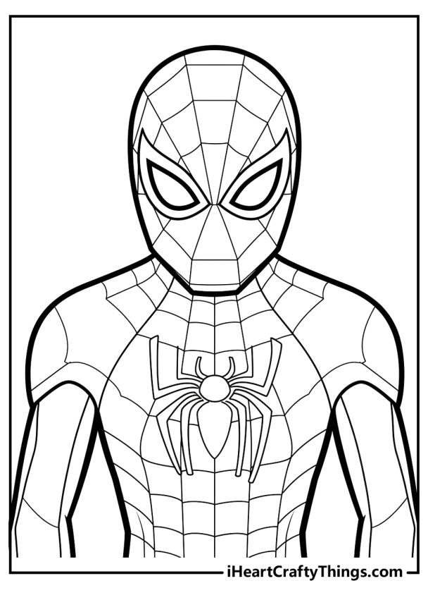 Spider-Man Coloring Pages: 50+ Free PDF Printables For Kids