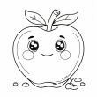 Apple Drawing - How To Draw An Apple Step By Step