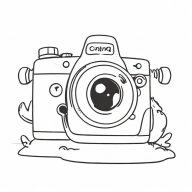 Camera Drawing - How To Draw A Camera Step By Step
