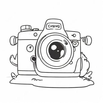 Camera Drawing - How To Draw A Camera Step By Step