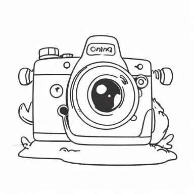 Camera Drawing - How To Draw A Camera Step By Step