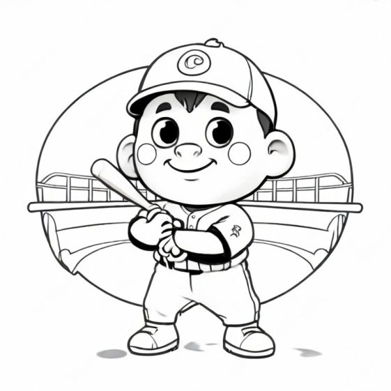 Baseball Drawing - How To Draw A Baseball Step By Step