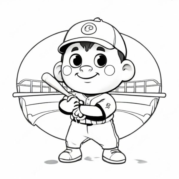 Baseball Drawing - How To Draw A Baseball Step By Step