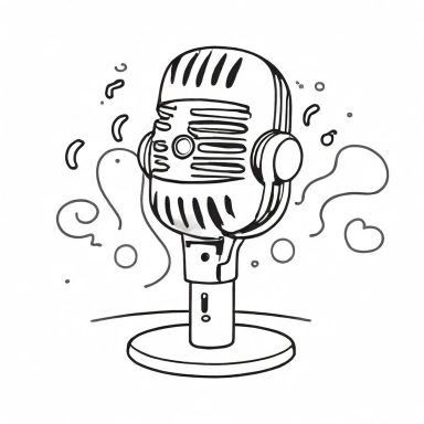 Microphone Drawing - How To Draw A Microphone Step By Step