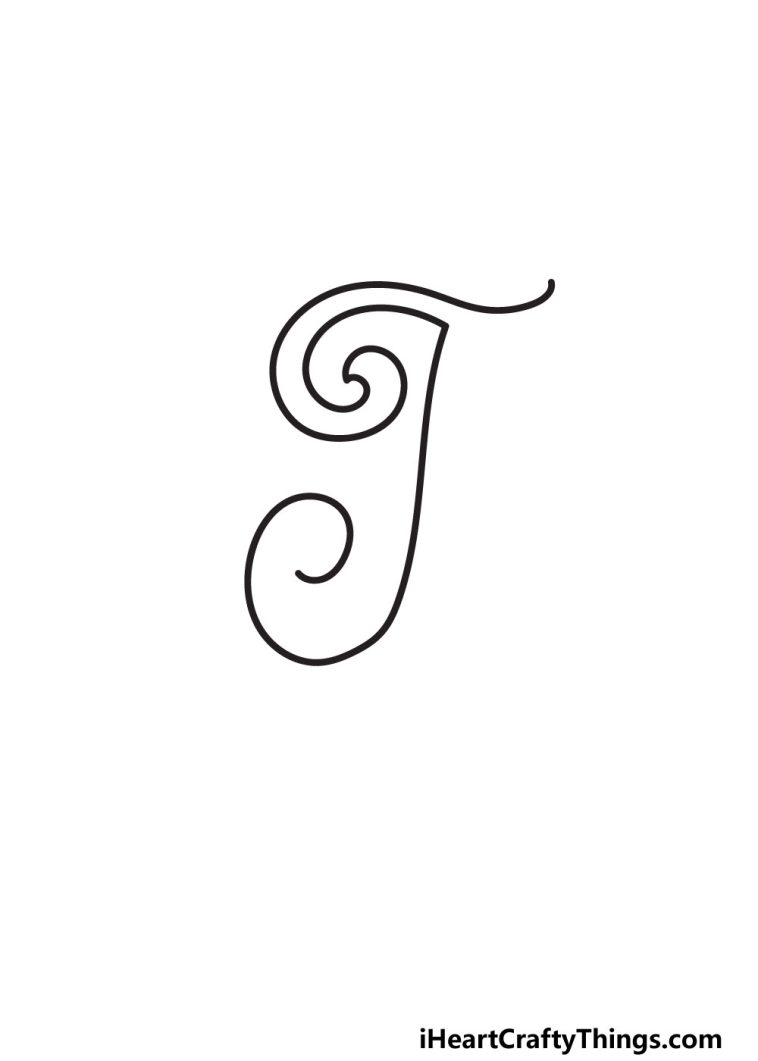 Fancy Letter J: Draw Your Own Fancy Letter J In 6 Easy Steps