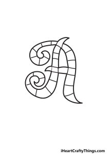 Fancy Letter A: Draw Your Own Fancy Letter A In 7 Easy Steps