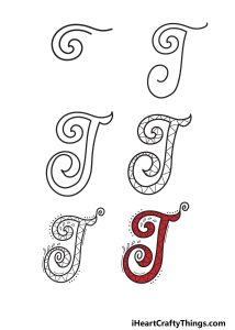 Fancy Letter J: Draw Your Own Fancy Letter J In 6 Easy Steps