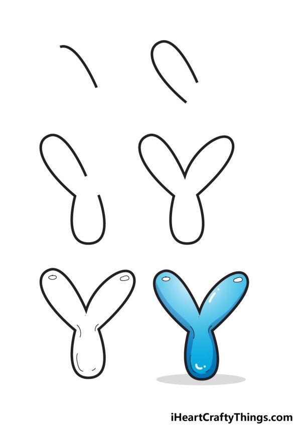 Bubble Letter Y: Draw Your Own Bubble Y In 6 Easy Steps