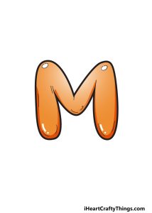 Bubble Letter M: Draw Your Own Bubble M In 7 Easy Steps