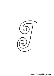 Fancy Letter I: Draw Your Own Fancy Letter I In 6 Easy Steps