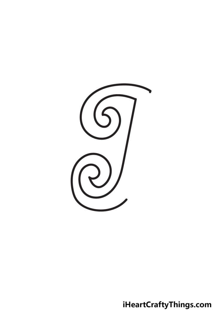Fancy Letter I: Draw Your Own Fancy Letter I In 6 Easy Steps