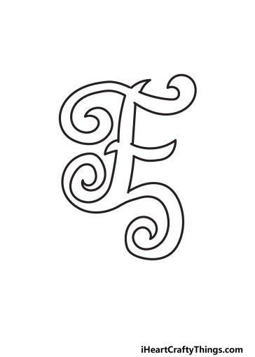 Fancy Letter E: Draw Your Own Fancy Letter E In 6 Easy Steps