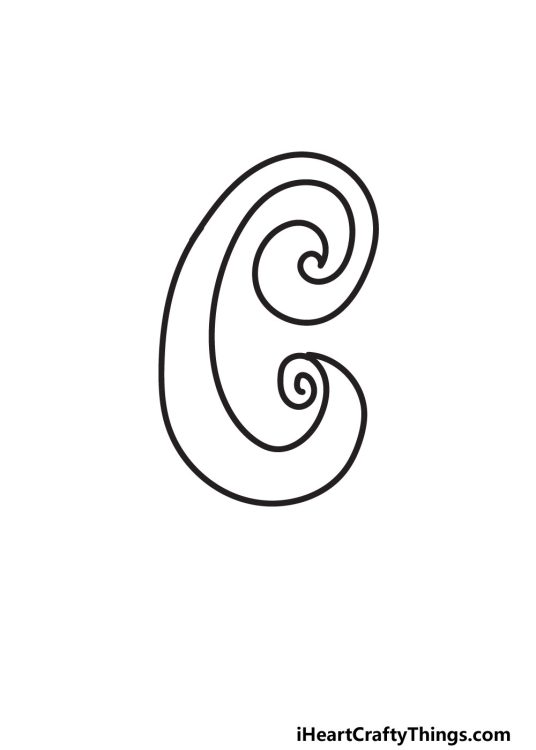 Fancy Letter C: Draw Your Own Fancy Letter C In 6 Easy Steps