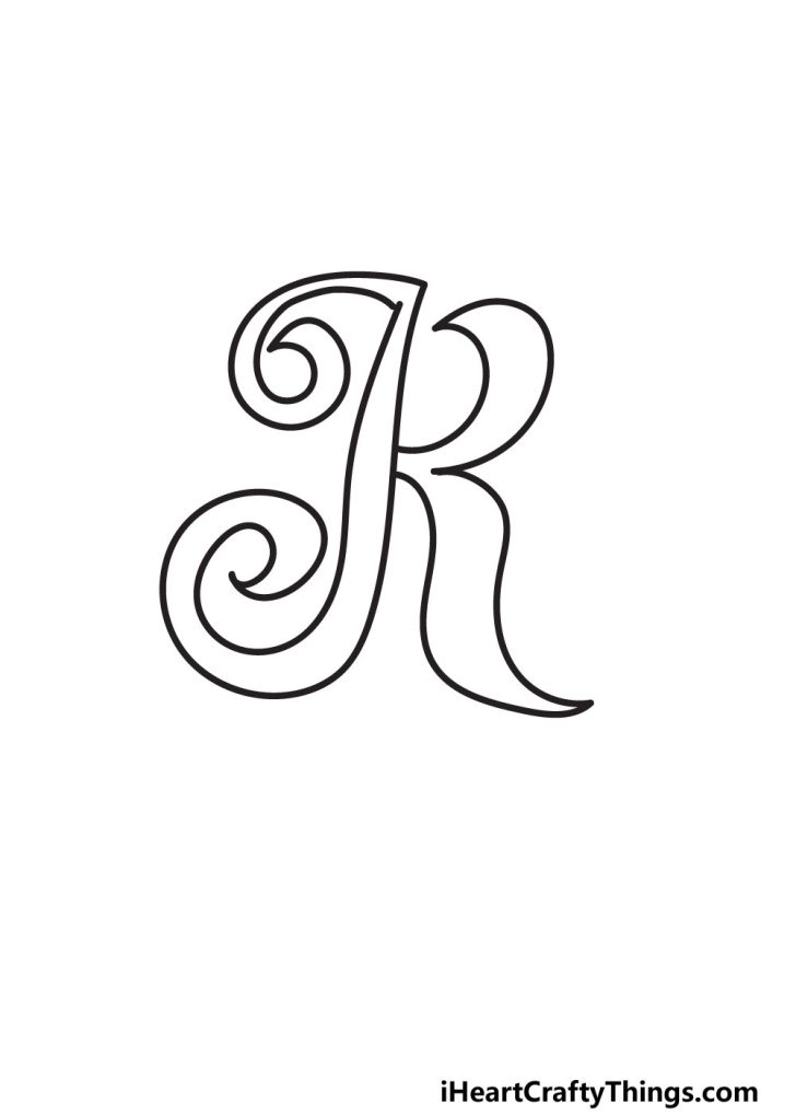 Fancy Letter K: Draw Your Own Fancy Letter K In 6 Easy Steps