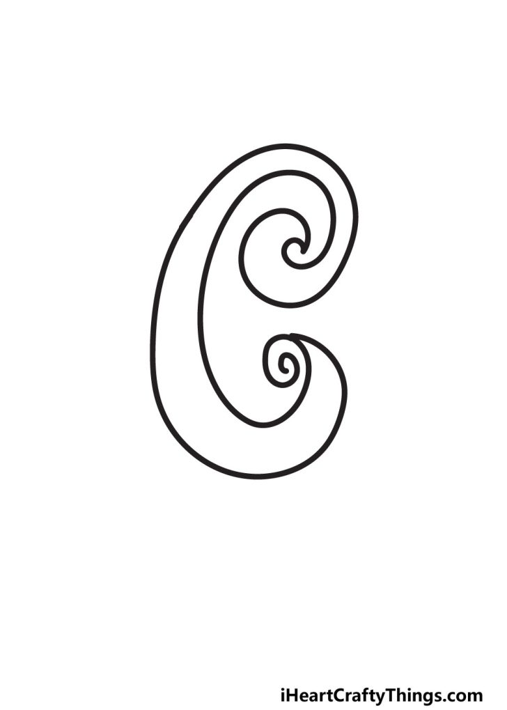 Fancy Letter C: Draw Your Own Fancy Letter C In 6 Easy Steps