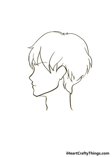 How To Draw An Anime Side Profile Step By Step!