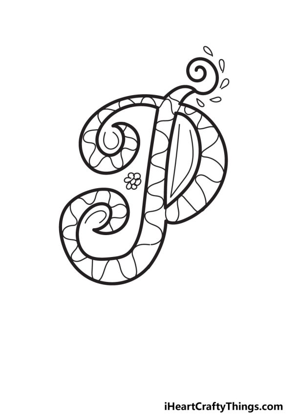Fancy Letter P: Draw Your Own Fancy Letter P In 6 Easy Steps