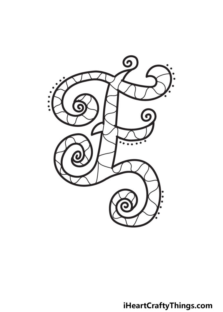 Fancy Letter E: Draw Your Own Fancy Letter E In 6 Easy Steps