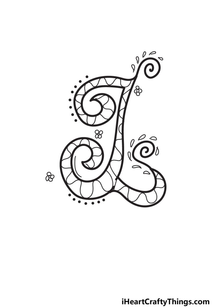 Fancy Letter L: Draw Your Own Fancy Letter L In 6 Easy Steps