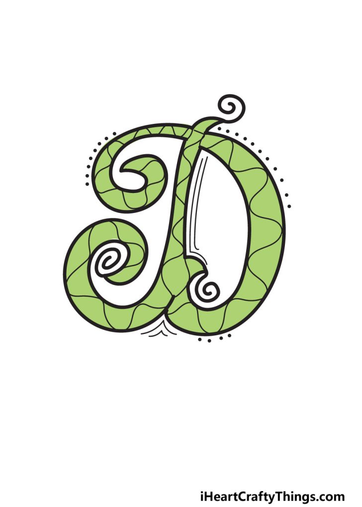 Fancy Letter D: Draw Your Own Fancy Letter D In 6 Easy Steps