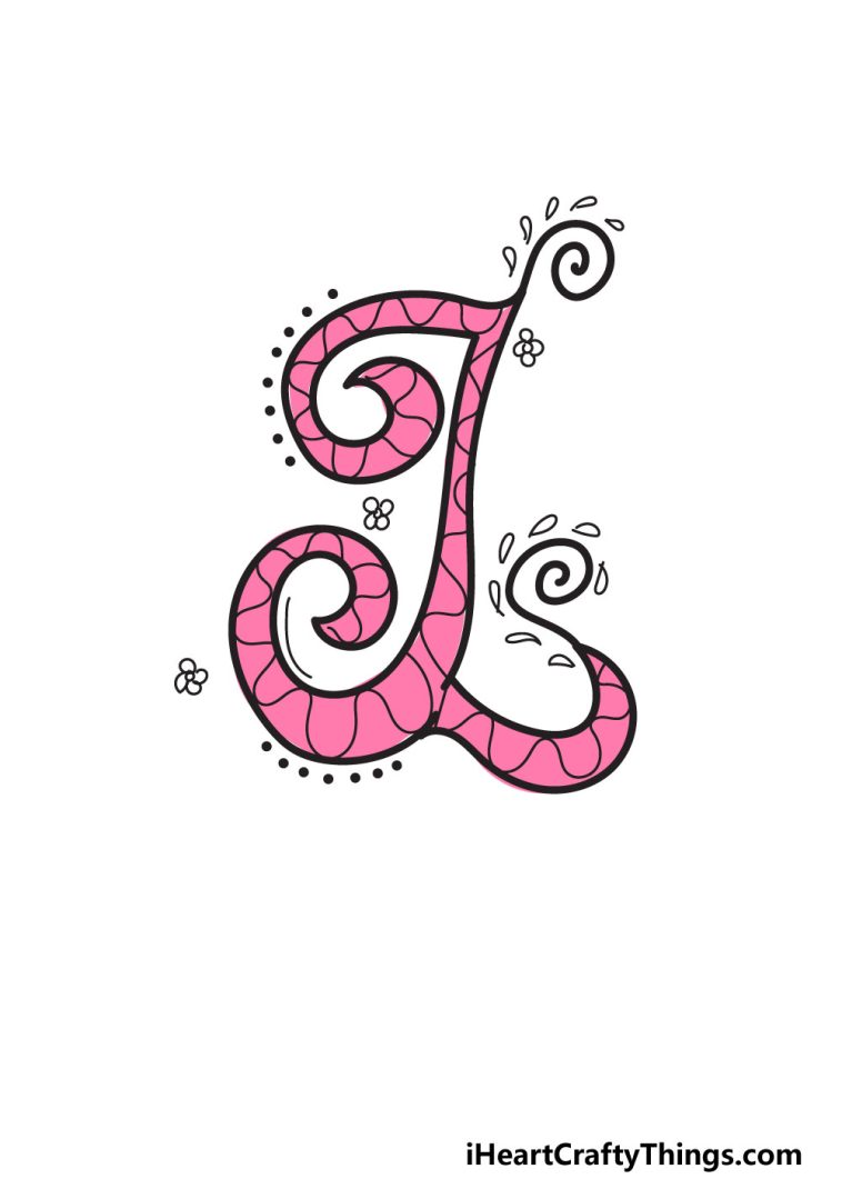 Fancy Letter L: Draw Your Own Fancy Letter L In 6 Easy Steps