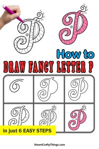 Fancy Letter P: Draw Your Own Fancy Letter P In 6 Easy Steps