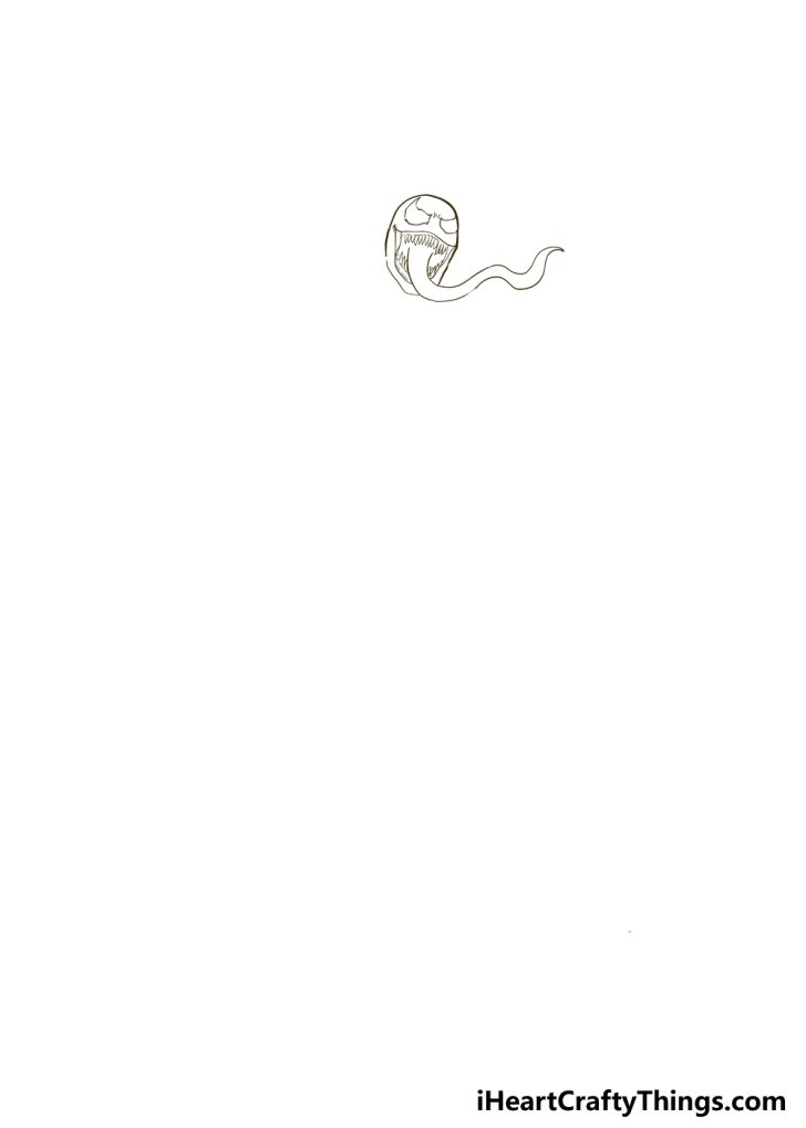 How To Draw Venom Step By Step!