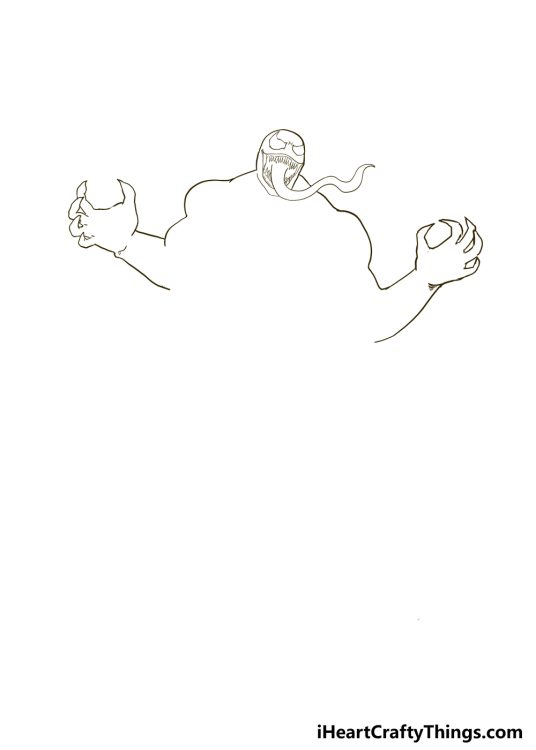 How To Draw Venom Step By Step!