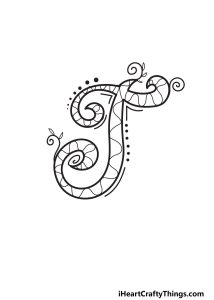 Fancy Letter T: Draw Your Own Fancy Letter T In 6 Easy Steps