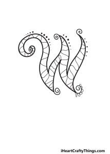 Fancy Letter W: Draw Your Own Fancy Letter W In 6 Easy Steps