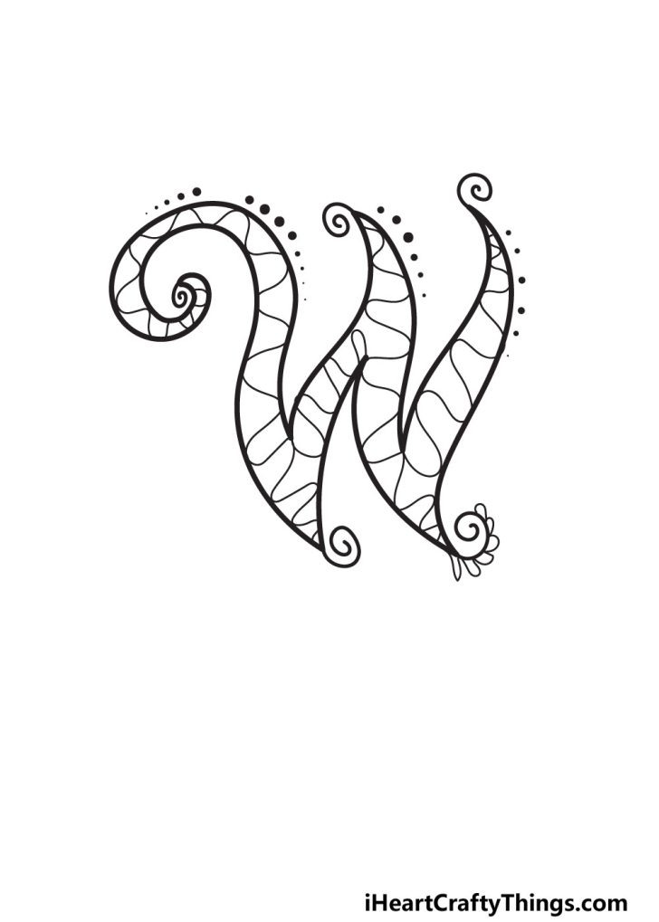 Fancy Letter W: Draw Your Own Fancy Letter W In 6 Easy Steps