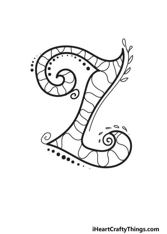 Fancy Letter Z: Draw Your Own Fancy Letter Z In 6 Easy Steps