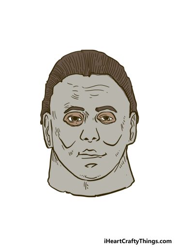 How To Draw Michael Myers Step By Step!