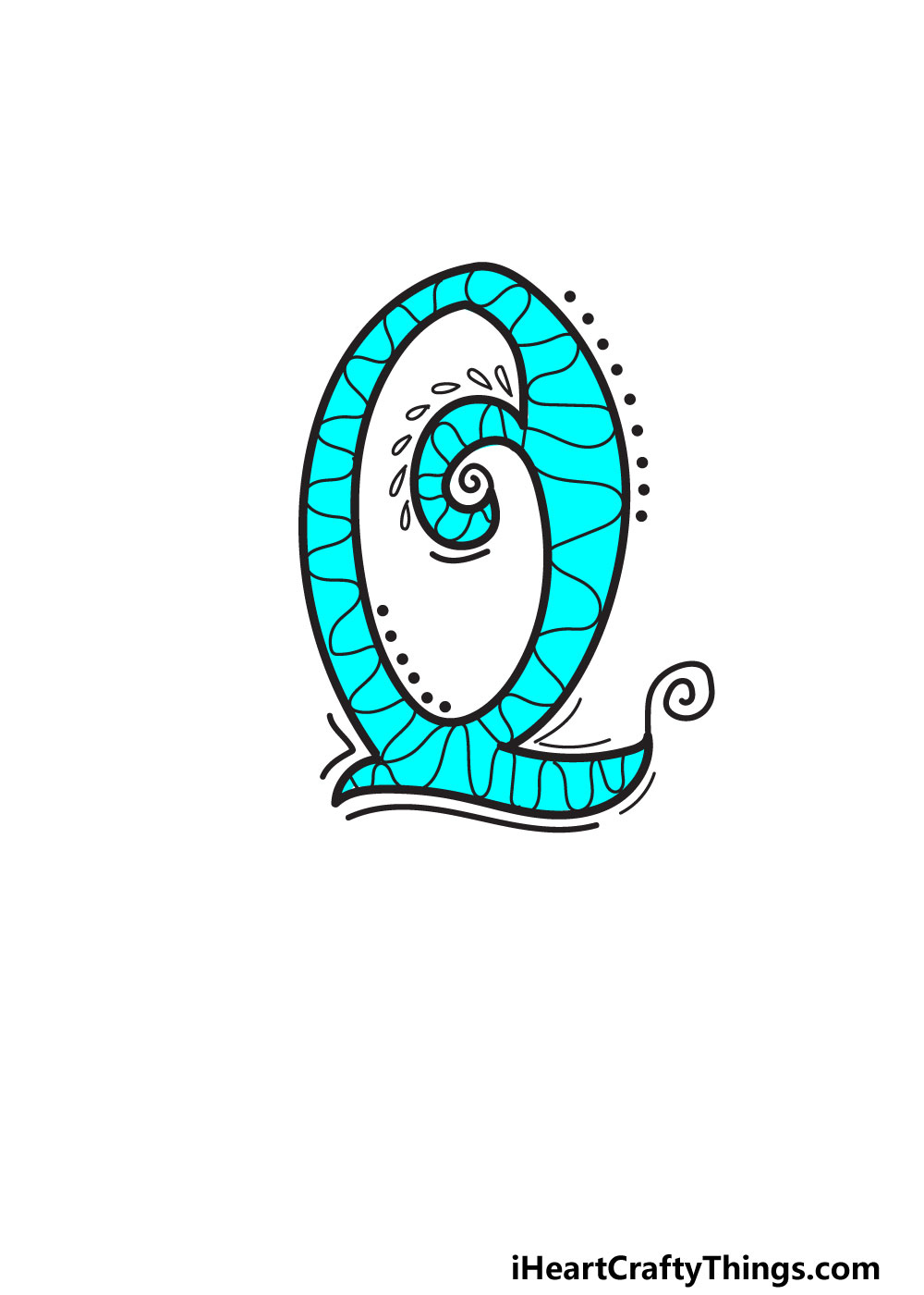 Fancy Letter Q: Draw Your Own Fancy Letter Q In 6 Easy Steps
