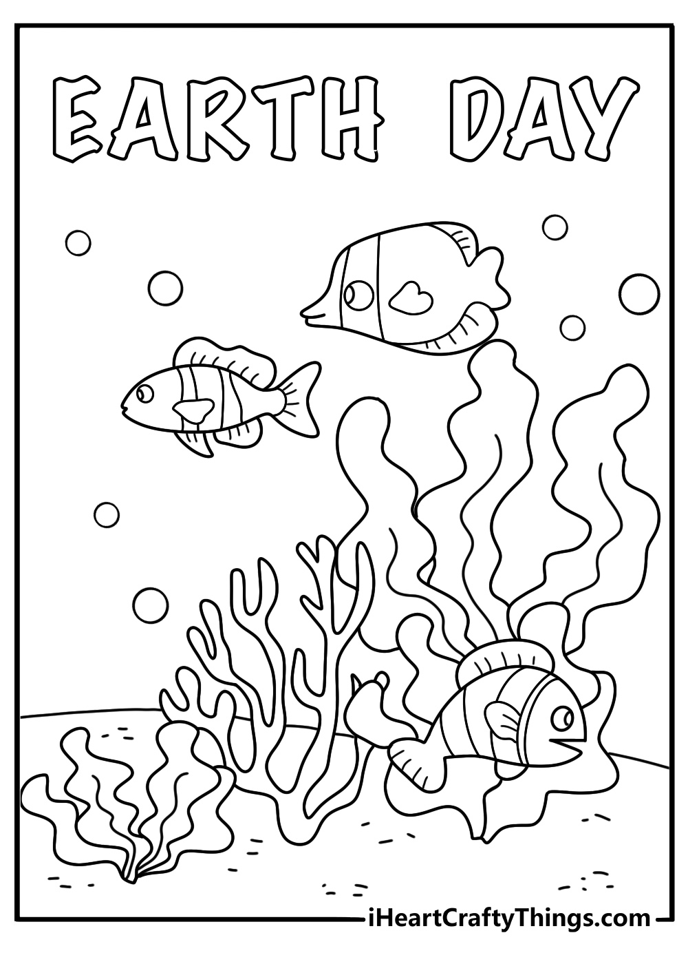 32 Free Earth Day Coloring Pages (Printable PDF Sheets)