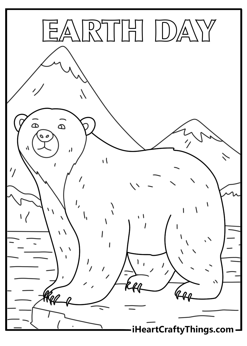 32 Free Earth Day Coloring Pages (Printable PDF Sheets)