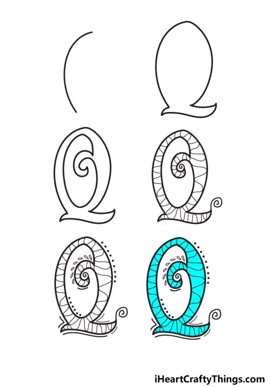 Fancy Letter Q: Draw Your Own Fancy Letter Q In 6 Easy Steps