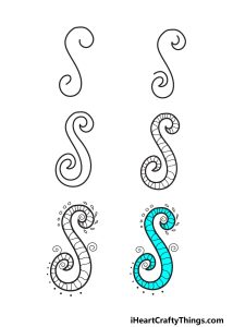 Fancy Letter S: Draw Your Own Fancy Letter S In 6 Easy Steps