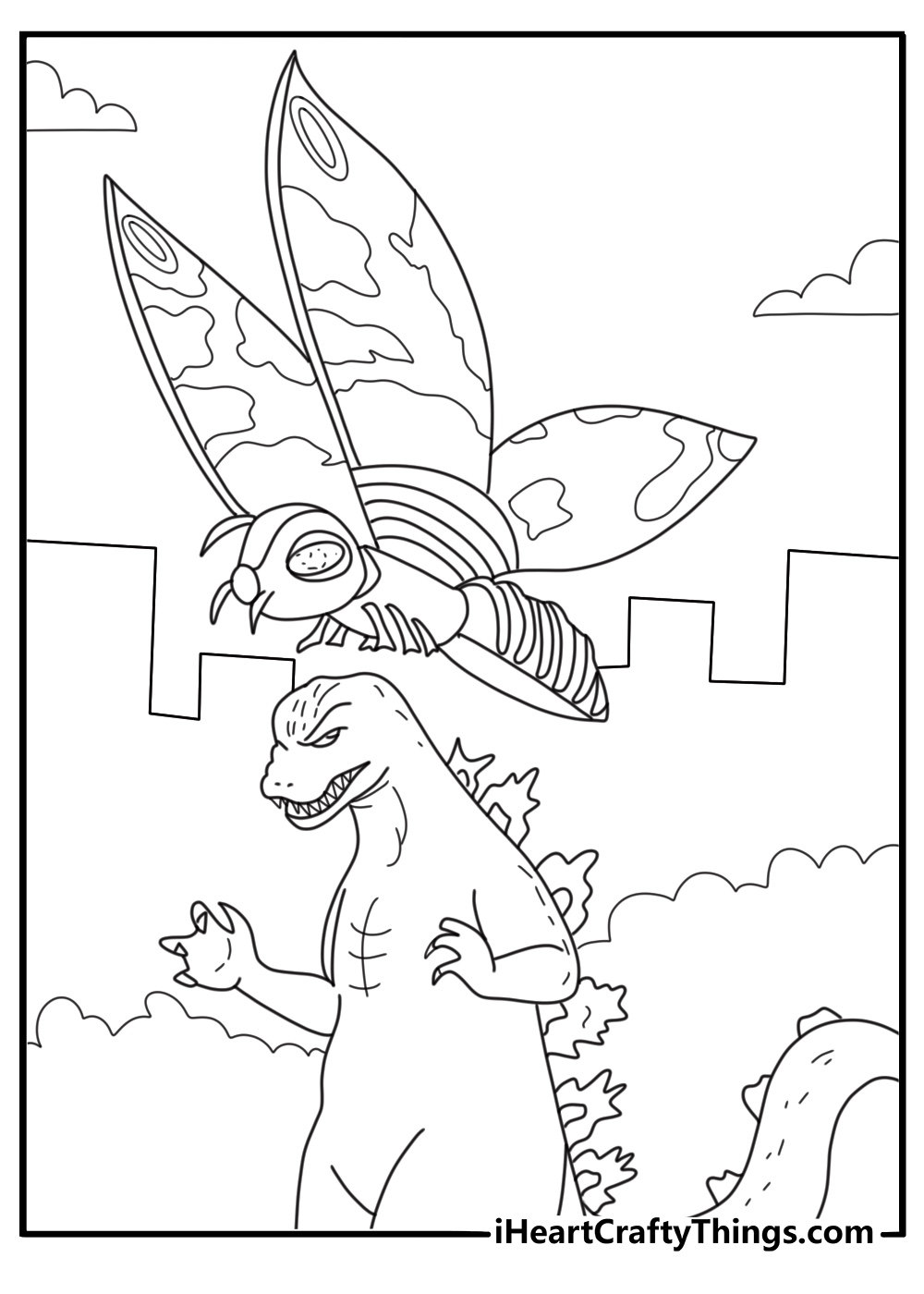Godzilla Coloring Pages (40+ Free PDF Printables For Fans)