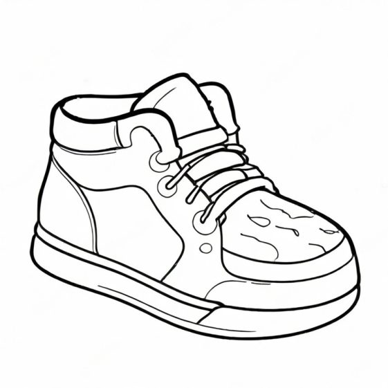 Shoe Drawing - How To Draw A Shoe Step By Step