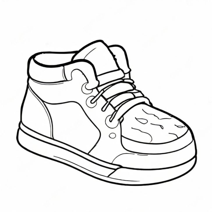 Shoe Drawing - How To Draw A Shoe Step By Step