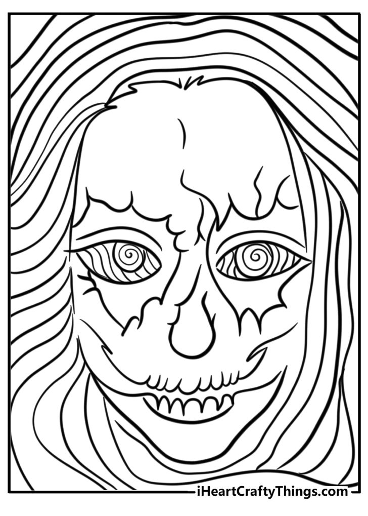 25 Trippy Coloring Pages (10 Printable Free PDFs For All Ages)