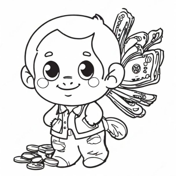 Money Drawing - How To Draw Money Step By Step