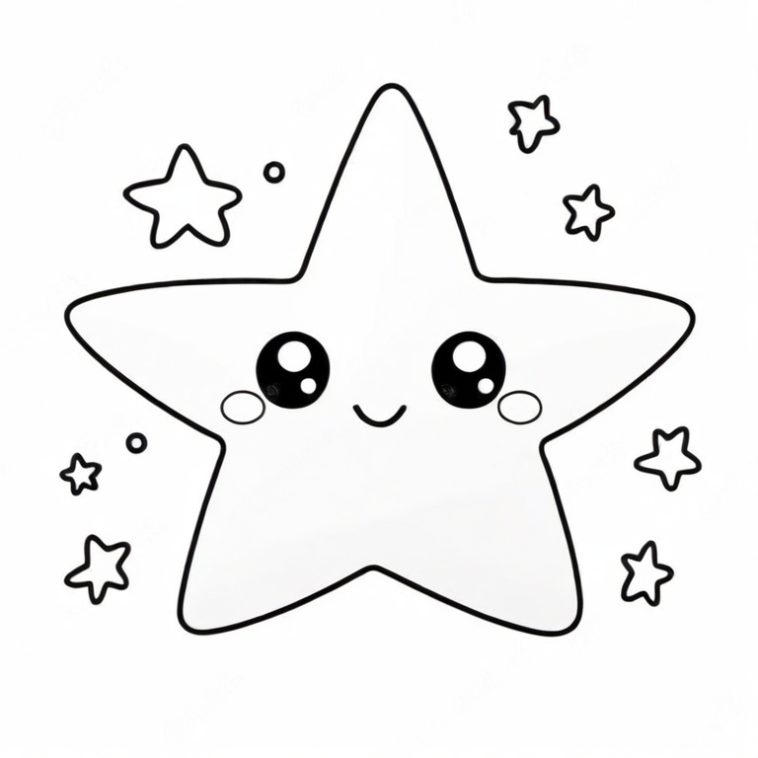 Star Drawing - How To Draw A Star Step By Step!