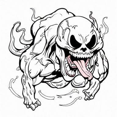 How To Draw Venom Step By Step!