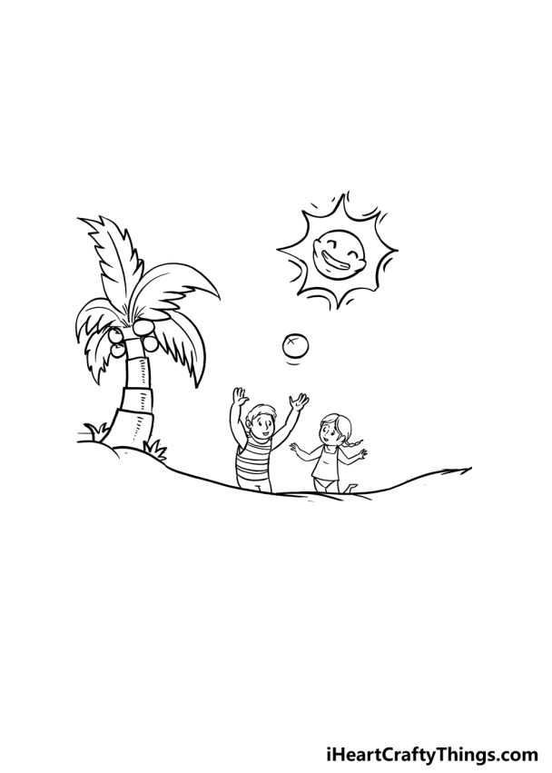 How To Draw Summer Step By Step!