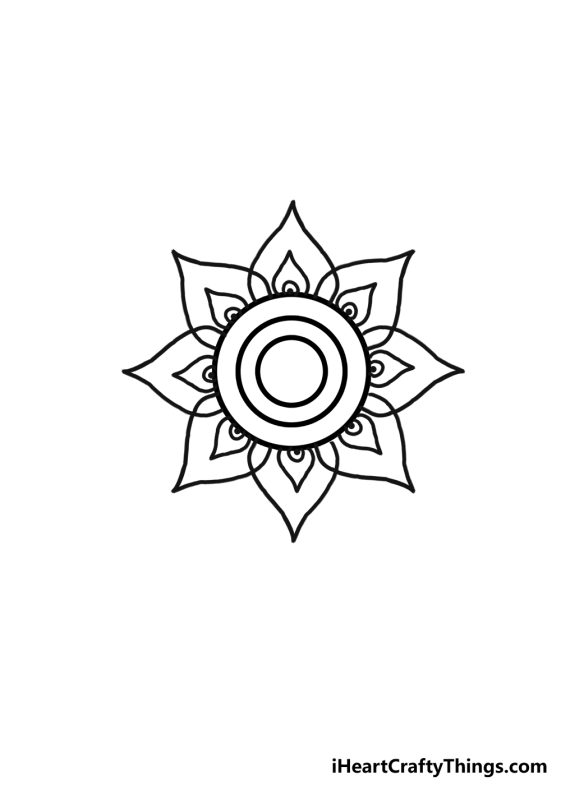 How To A Simple Mandala Step By Step!